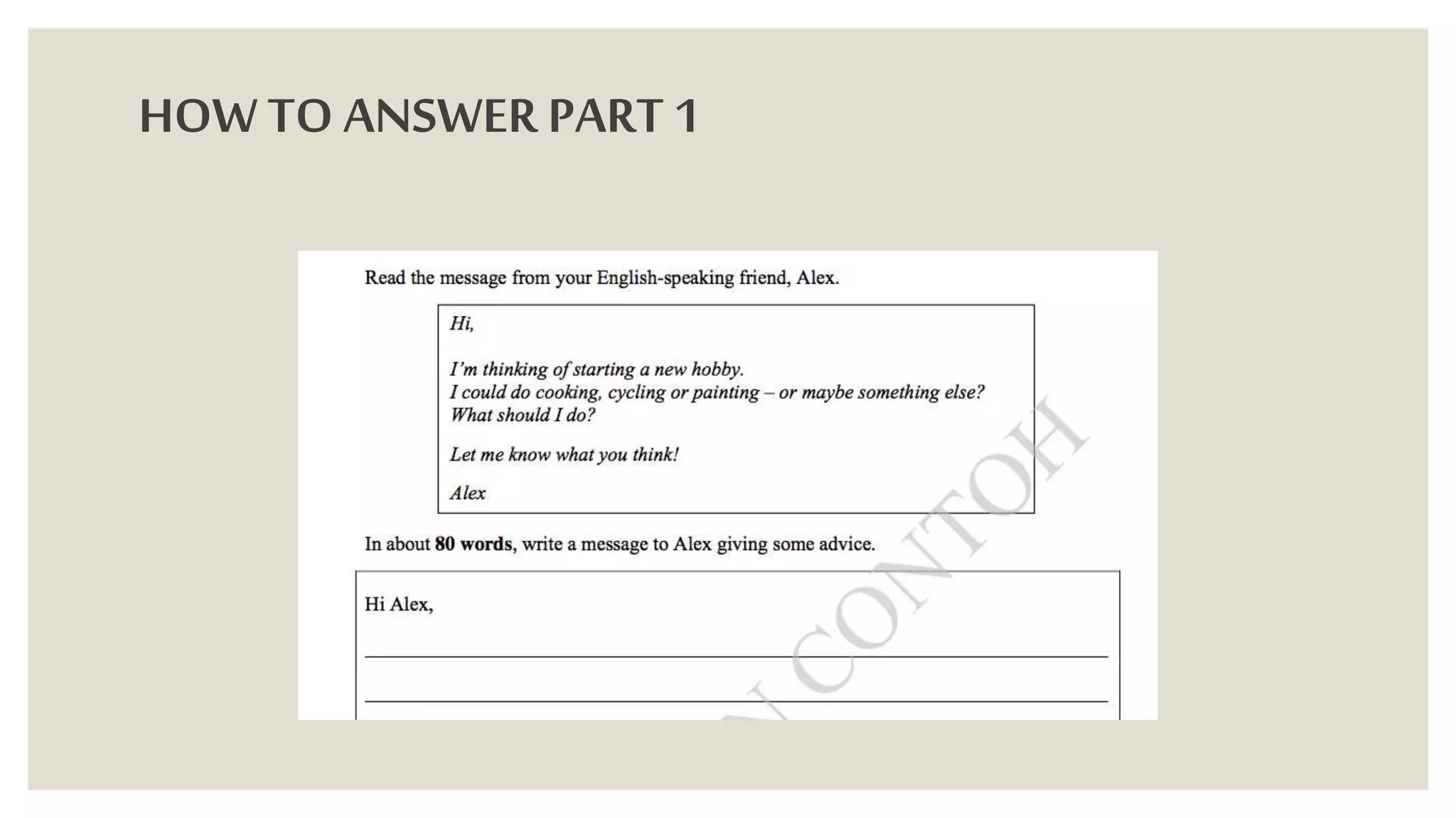 Pt3 writing format | PPTX