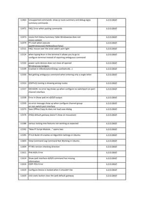 Cisco Packet Tracer 6.0.x errata | PDF | Computer Software and Applications | Computing
