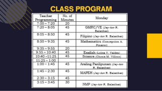 PTA-Orientation ON THE OPENING OF CLASSES FOR SCHOOL YEAR 2024-2025 OF ...