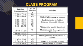 PTA-Orientation ON THE OPENING OF CLASSES FOR SCHOOL YEAR 2024-2025 OF ...