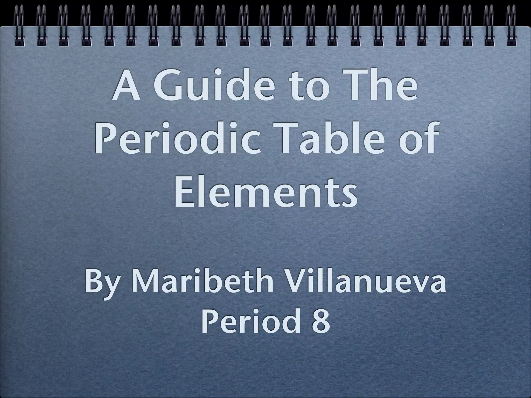 Periodic Table of Elements | KEY