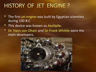 Jet engine | PPTX