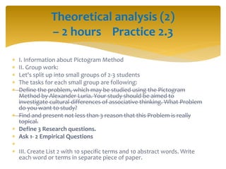 Ptactice pictogram icons for Master Program | PPT