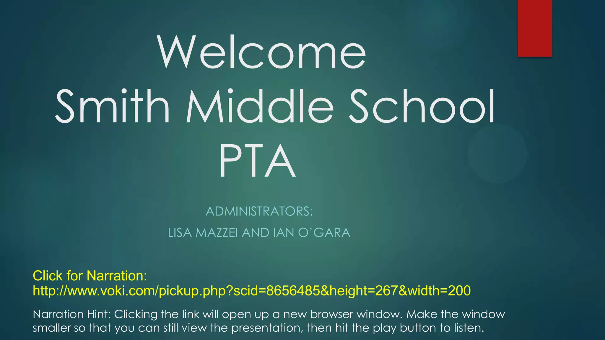 PTA presentation Mazzei/O'Gara | PPTX | Educational Assessment | Education