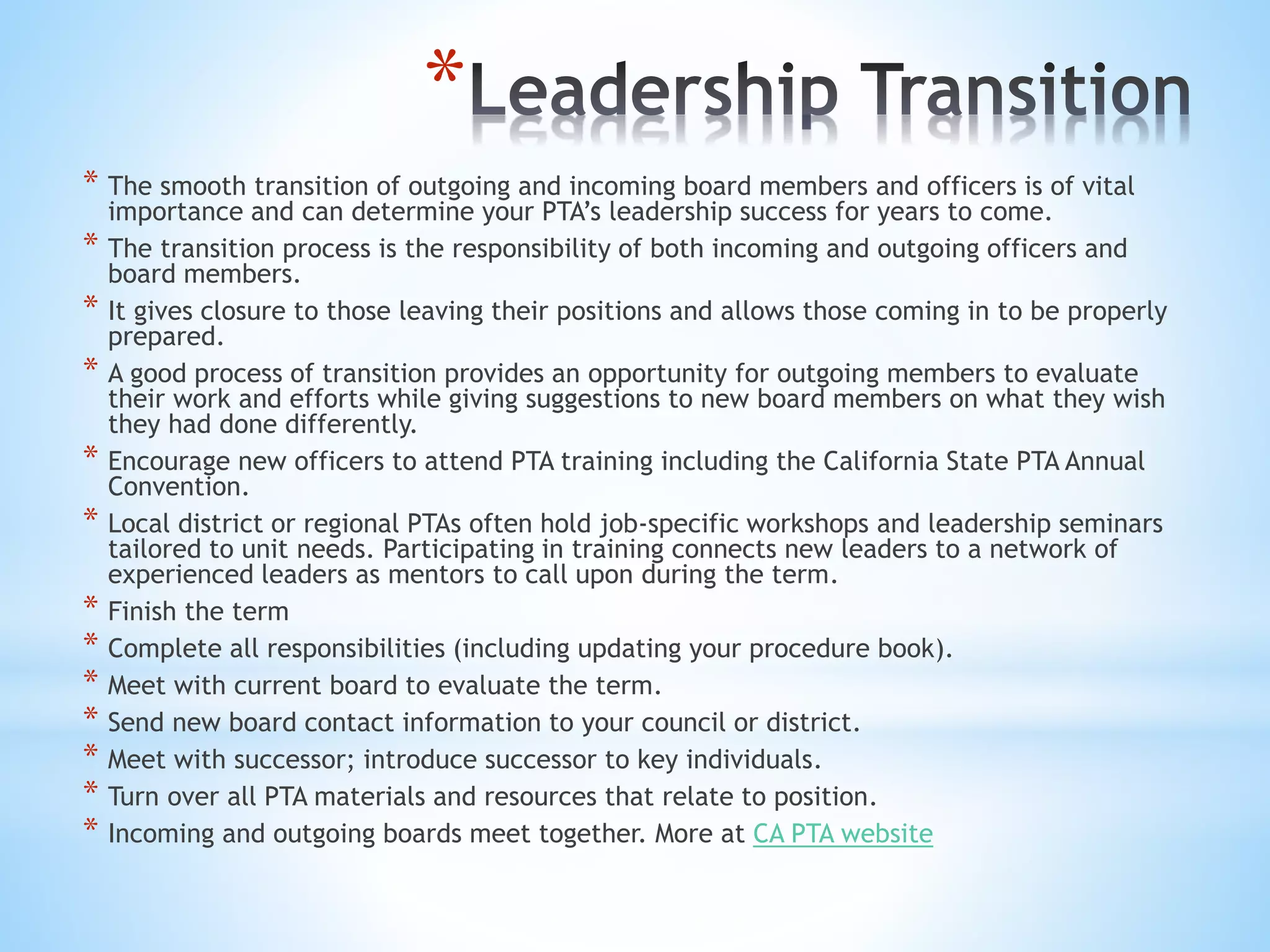 PTA Elections Guide | PPTX