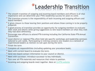 PTA Elections Guide | PPTX