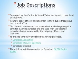 PTA Elections Guide | PPTX