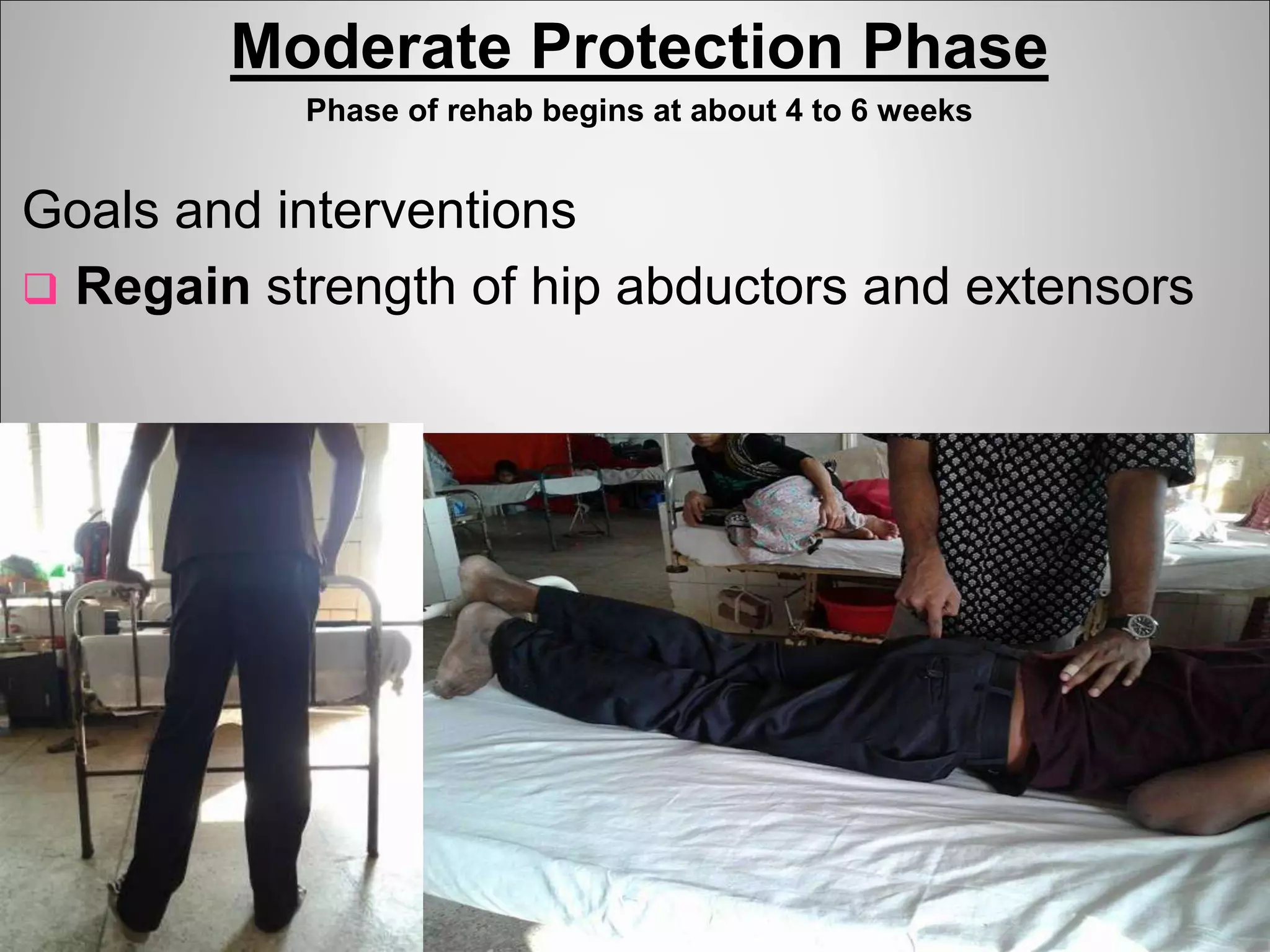 Physiotherapy Rehab After Total Hip Replacement | PPTX