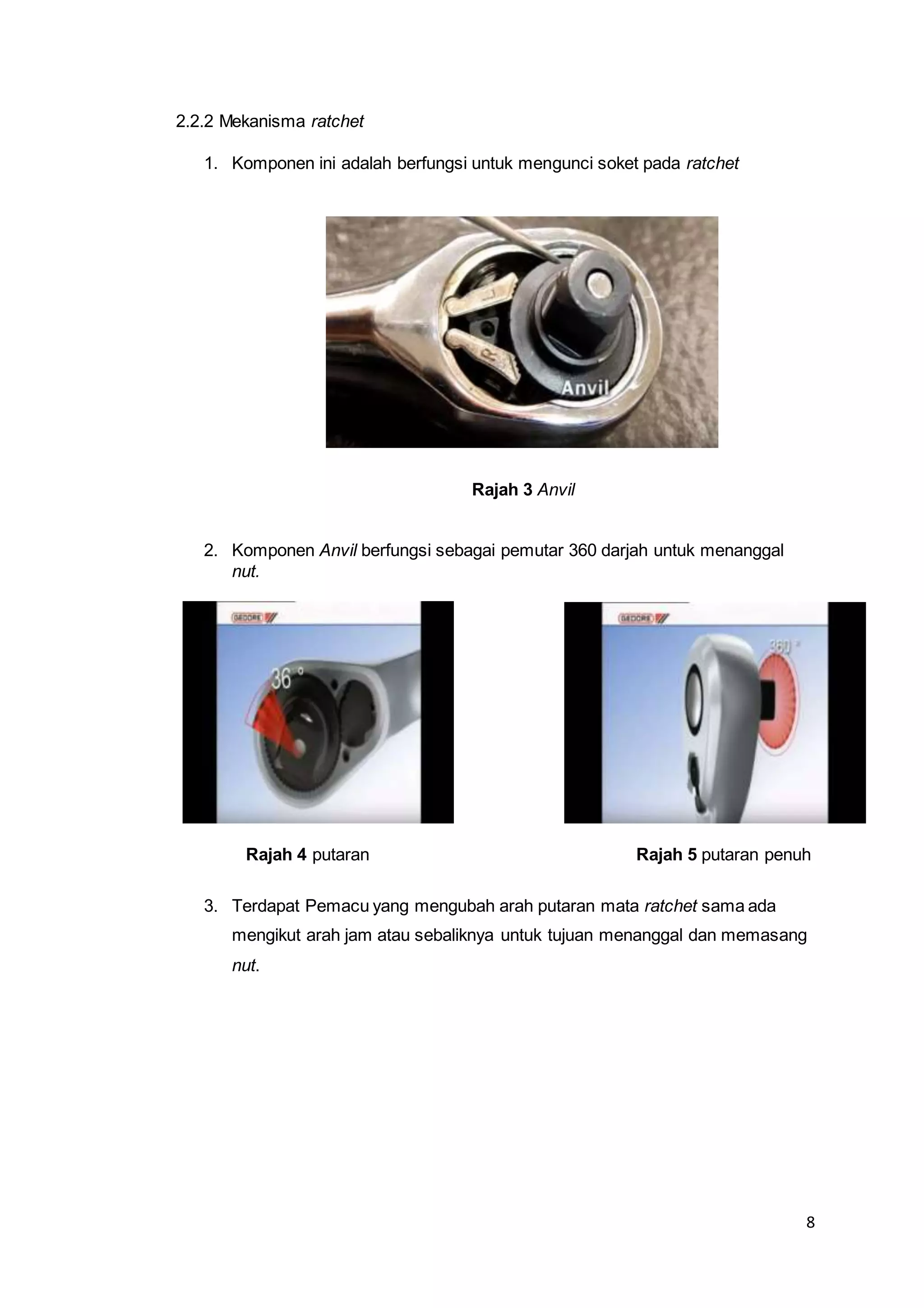 Projek Tahun Akhir (Automotif) | DOCX