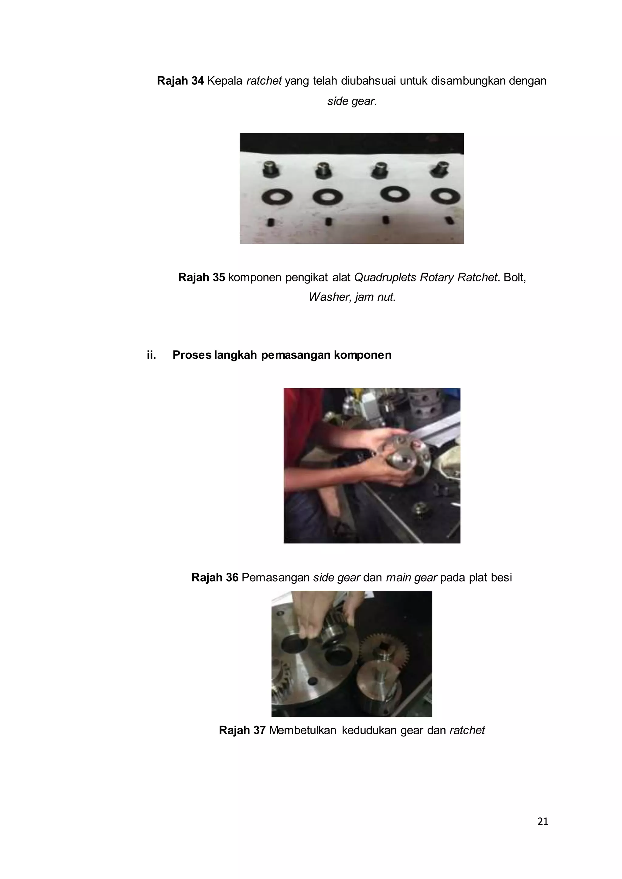 Projek Tahun Akhir (Automotif) | DOCX