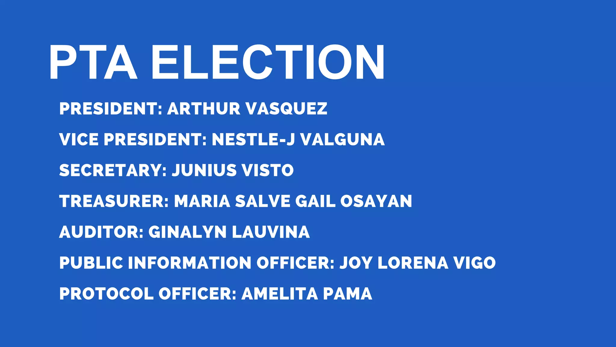 PTA Meeting.pptx | Medical Health