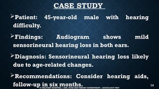 PTA Presentation.pptx a presentation on Pure Tone Audiometry | PPTX