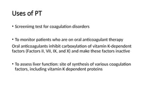 pt aptt.pptx New coagulation tests 22222 | PPTX