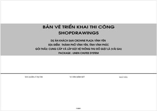 PTA SHOPDRAWING LINEN CHUTE | PDF