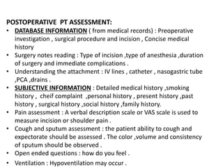 Pt assessment | PPTX