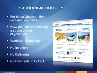 Pta Underground Partner Program | PPT