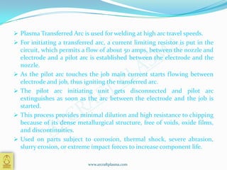 PTA welding and overlay | PPTX