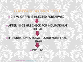 PULMONARY TUBERCULOSIS | PPTX