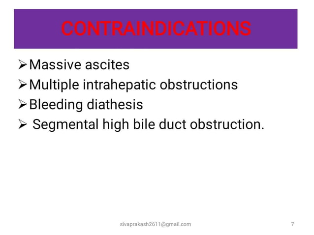 PTBD Percutaneous transhepatic biliary drainage | PPTX | Surgery ...