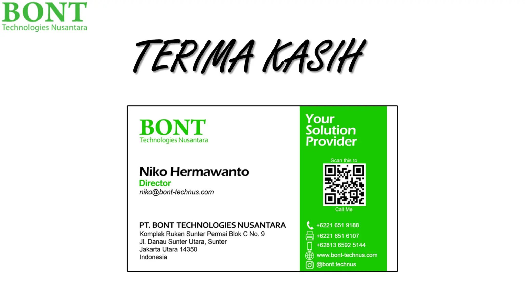 PT BONT TECHNOLOGIES NUSANTARA SYSTEM MONITORING | PDF