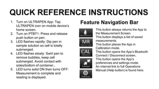Operation Manual Myron L PTBTt1 Ultrapen | PPTX