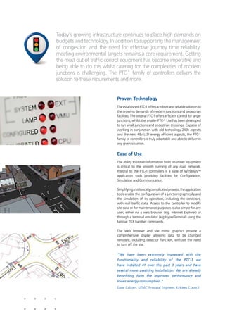 Peek Traffic Controller PTC 1 | PDF