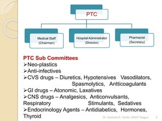 Pharmacy and Therapeutic Committee | PPTX