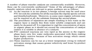 phase transfer catalysis | PPT