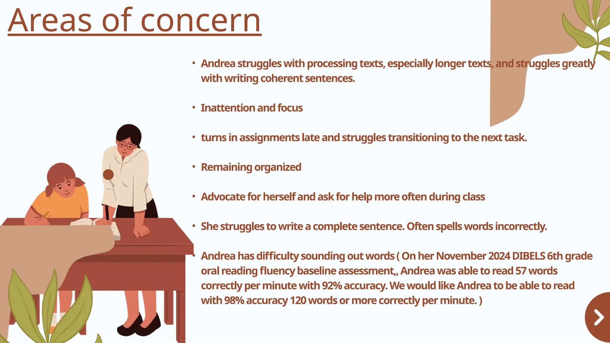 Parent-Teacher Conference Template only. | PPTX