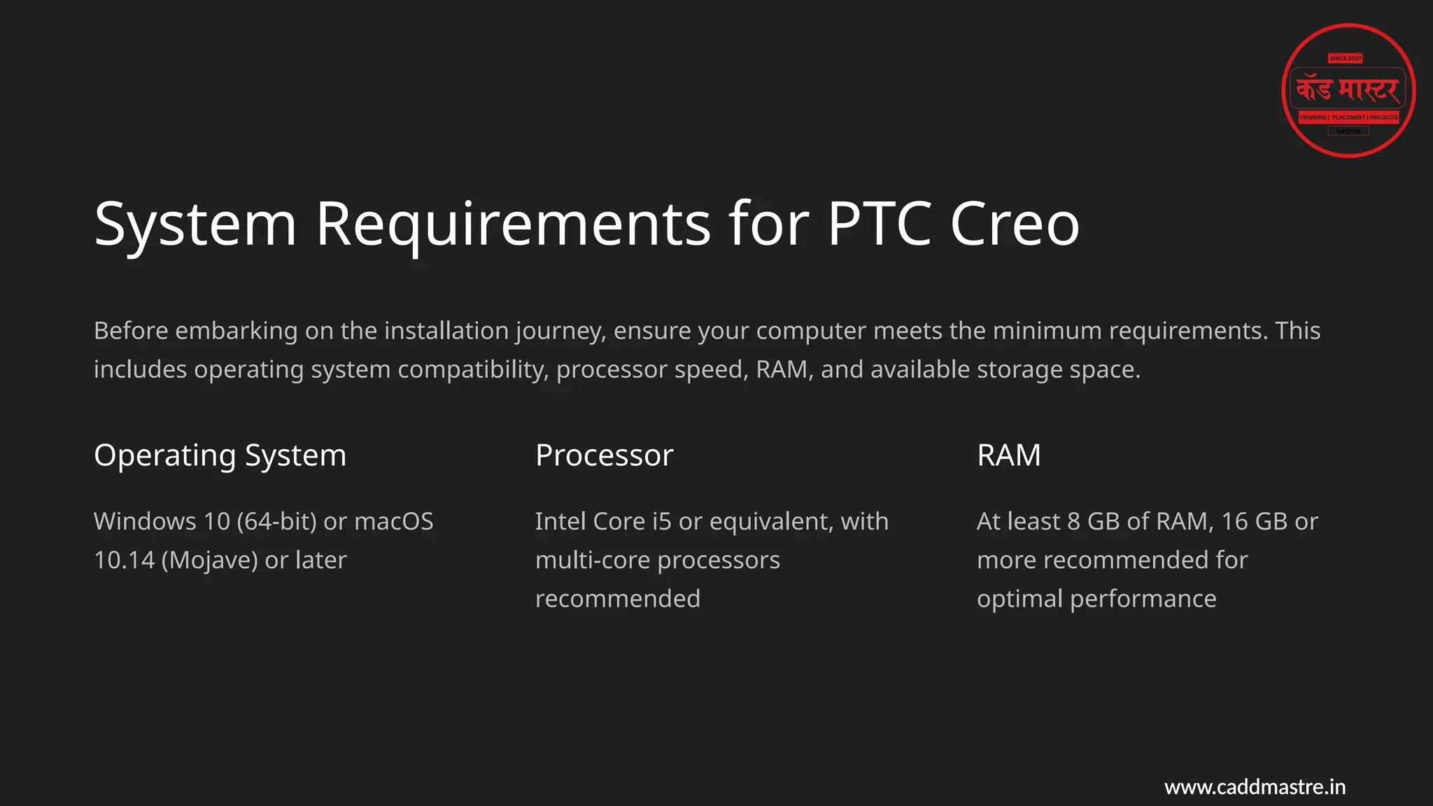 PTC-Creo-A-Comprehensive-Guide by CADD Mastre.pptx