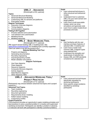Ptc Uml2 Workshop | PDF | Graphics Software | Computer Software and Applications