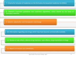 Pharmacy Theraputic Committee (PTC) | PDF