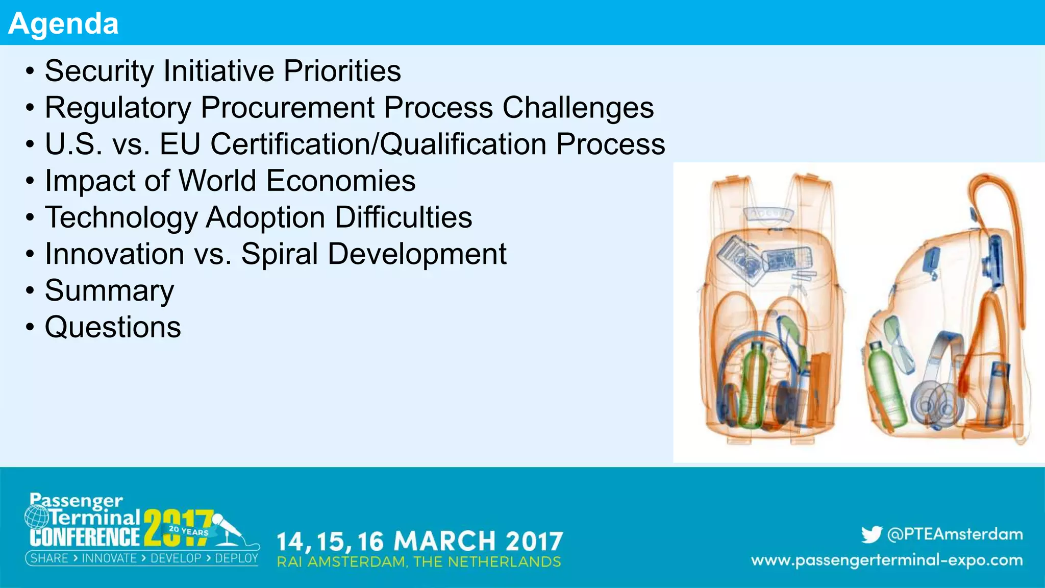 Concept to deployment: The Lifecycle of Explosives Detection | PPT