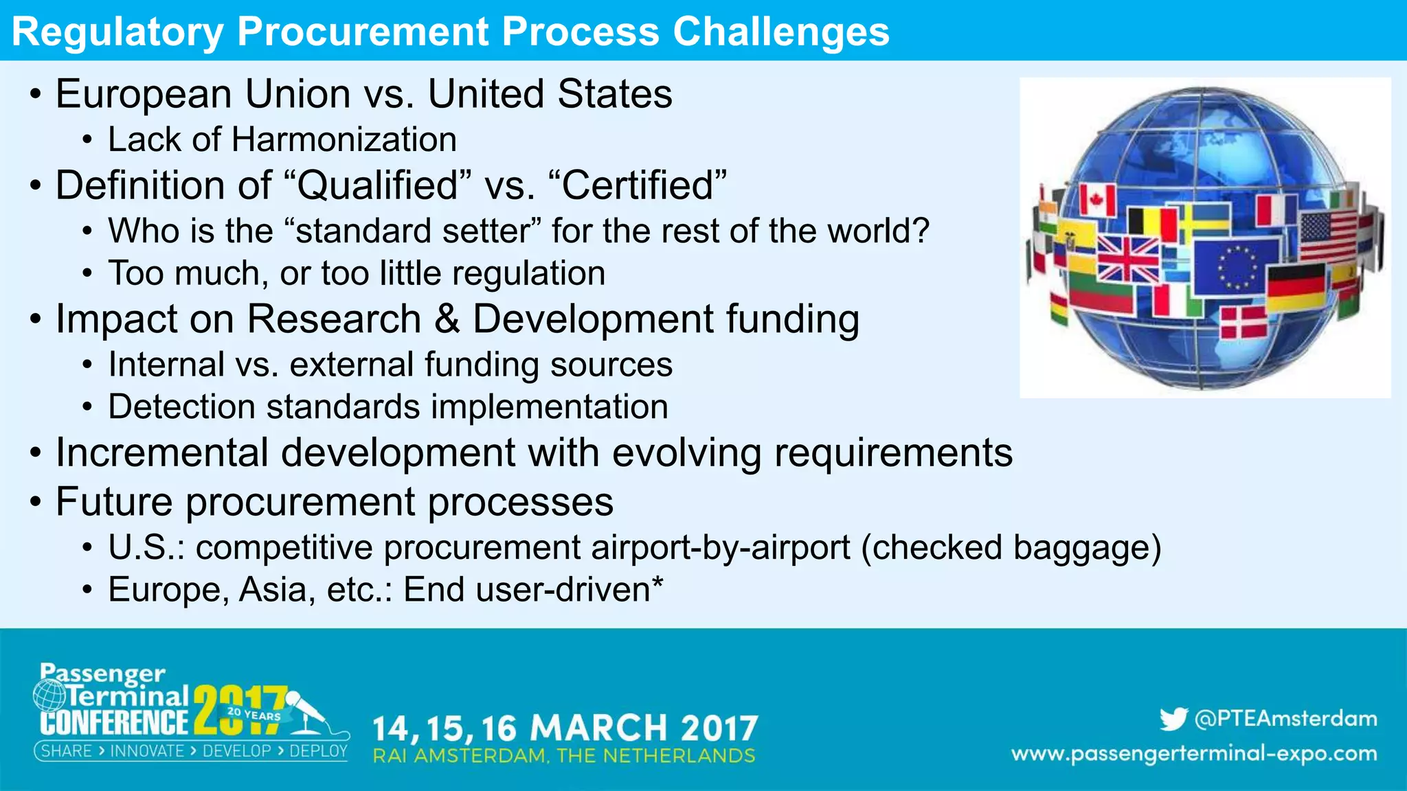 Concept to deployment: The Lifecycle of Explosives Detection | PPT