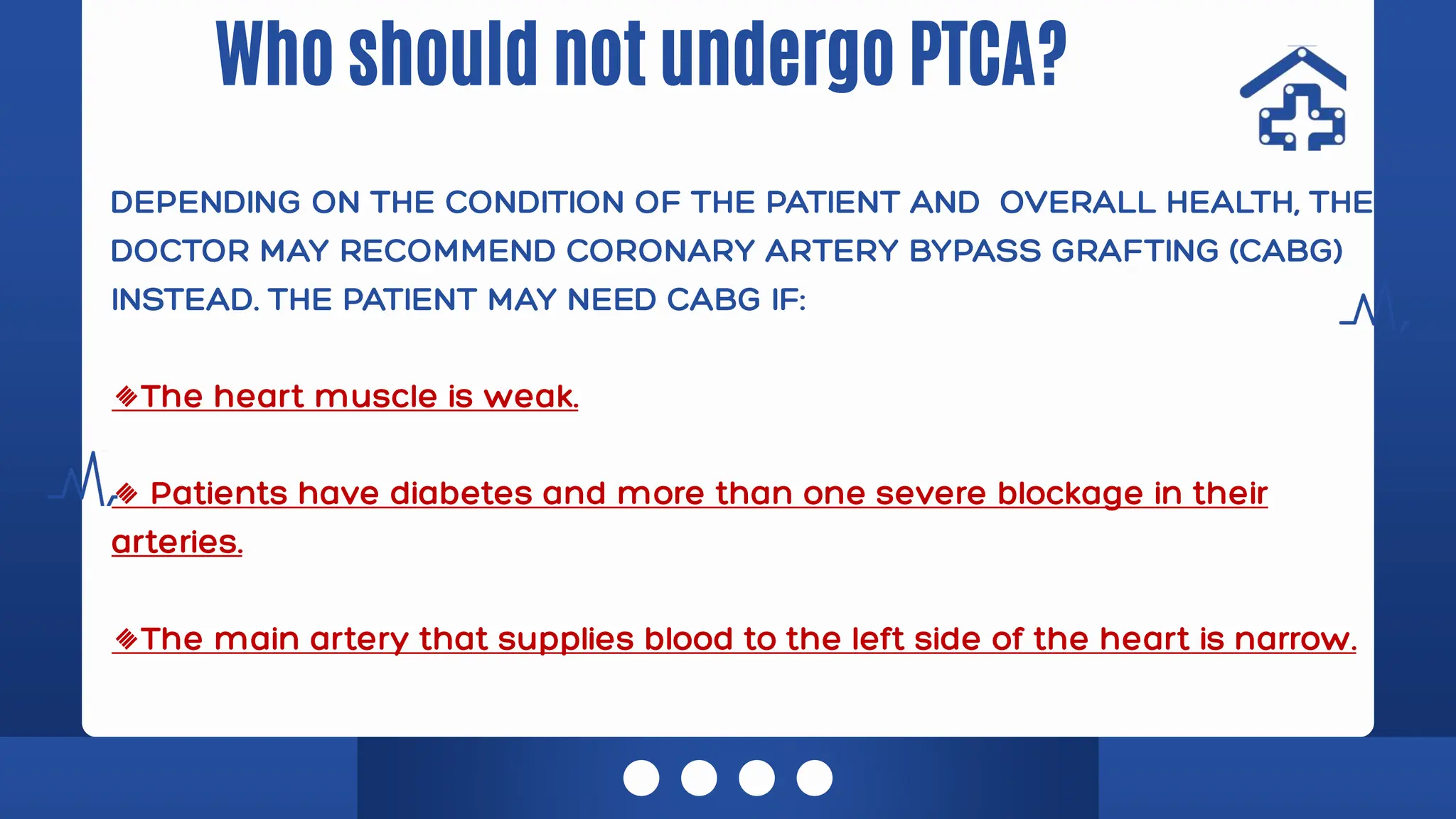 Percutaneous transluminal coronary angioplasty (PTCA) and coronary ...