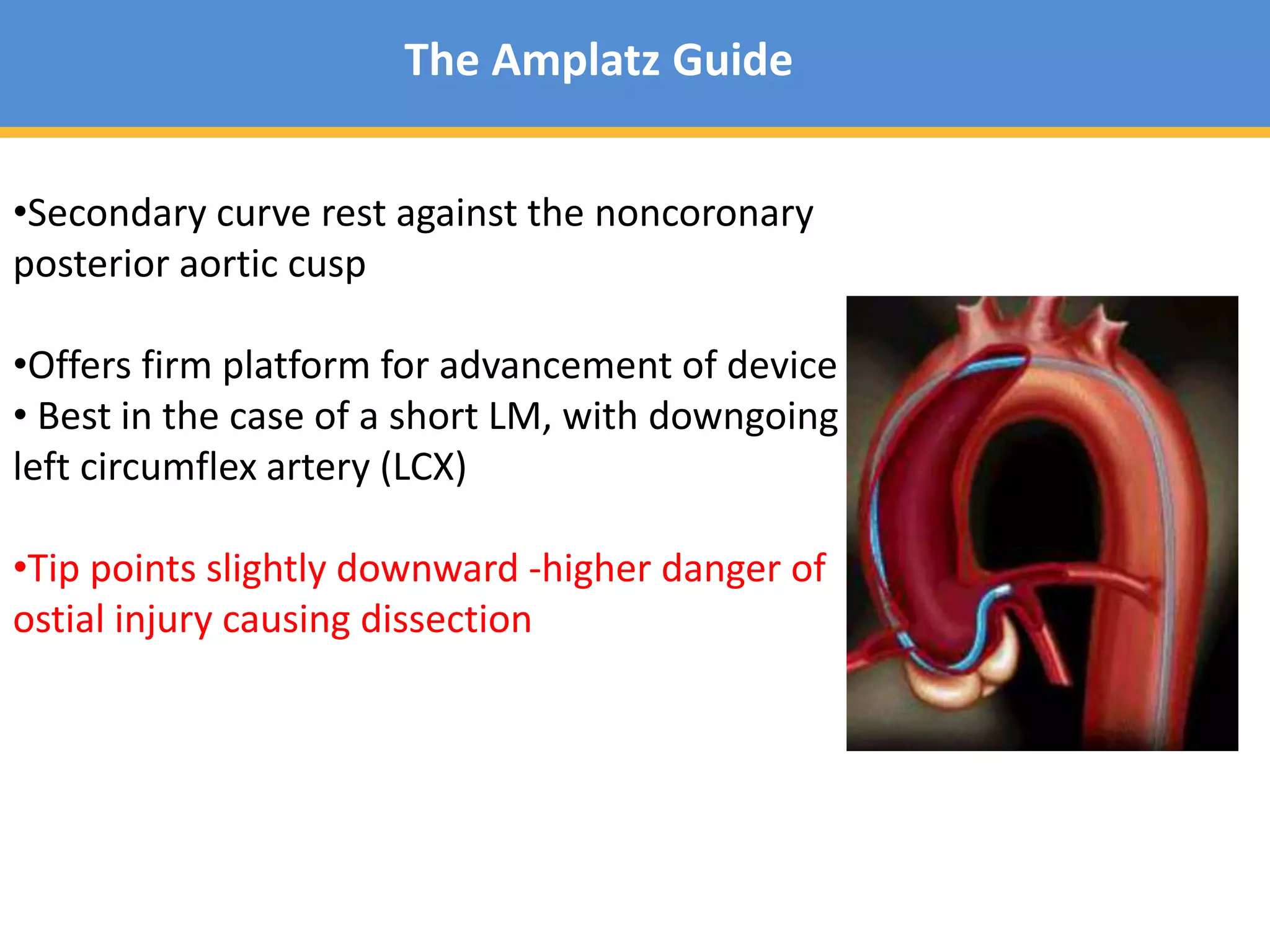 Catheters used in Angiography & angioplasty | PPTX