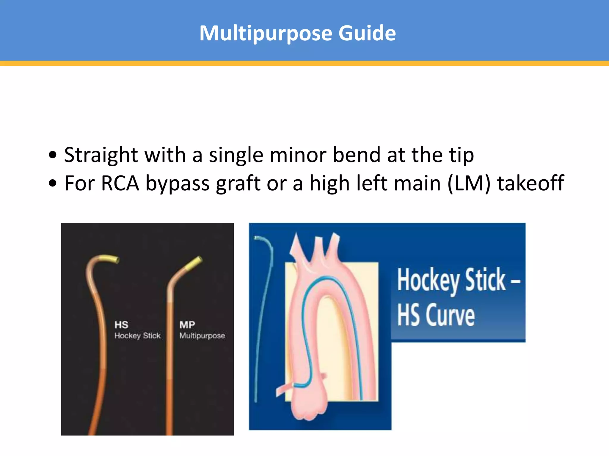 Catheters used in Angiography & angioplasty | PPTX