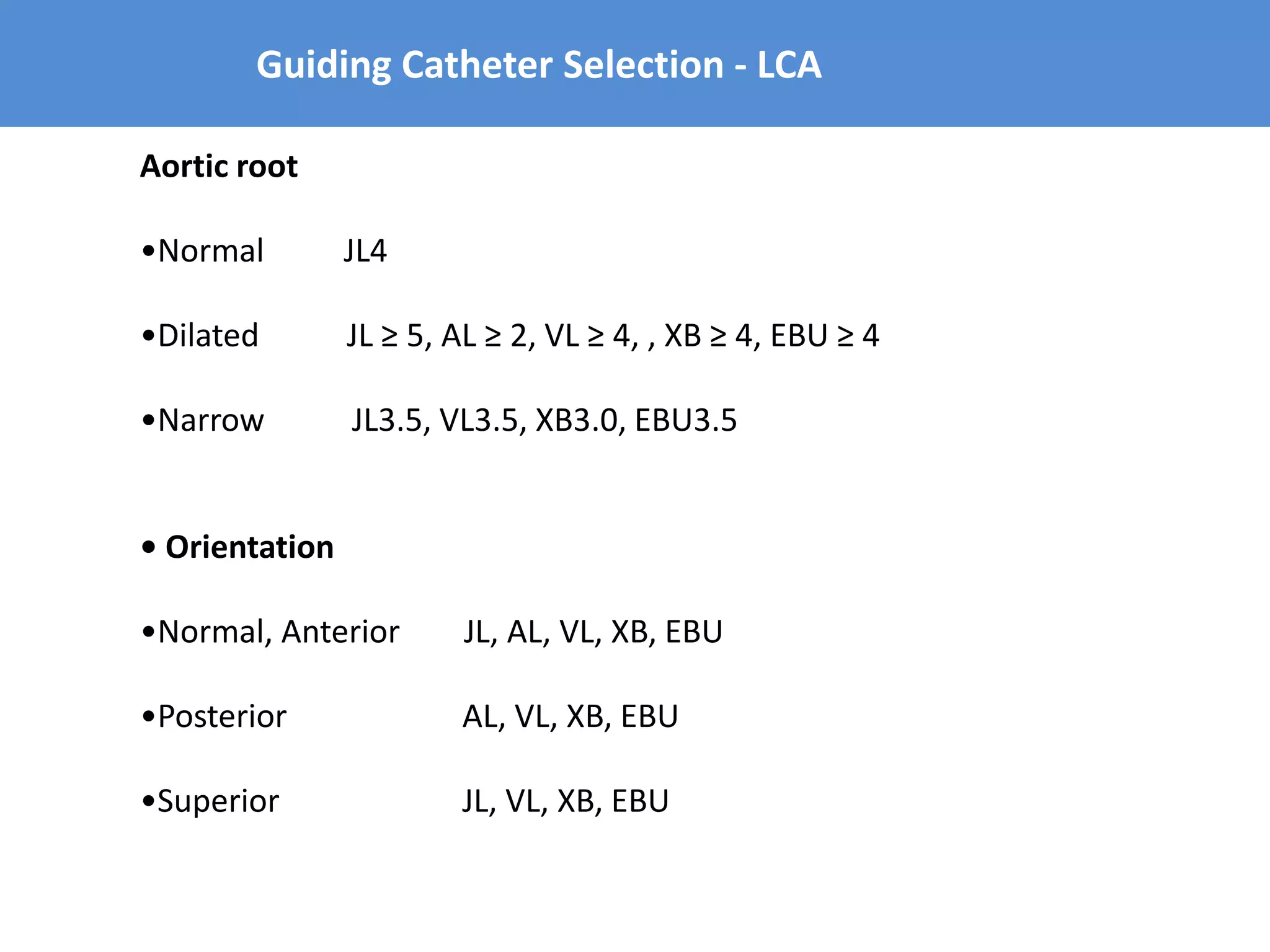 Catheters used in Angiography & angioplasty | PPTX