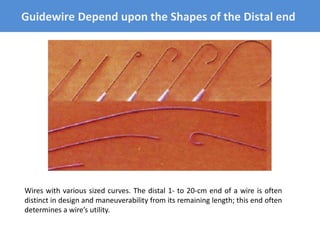 Catheters used in Angiography & angioplasty | PPTX