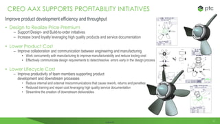Ptc creo aax sales positioning | PPT