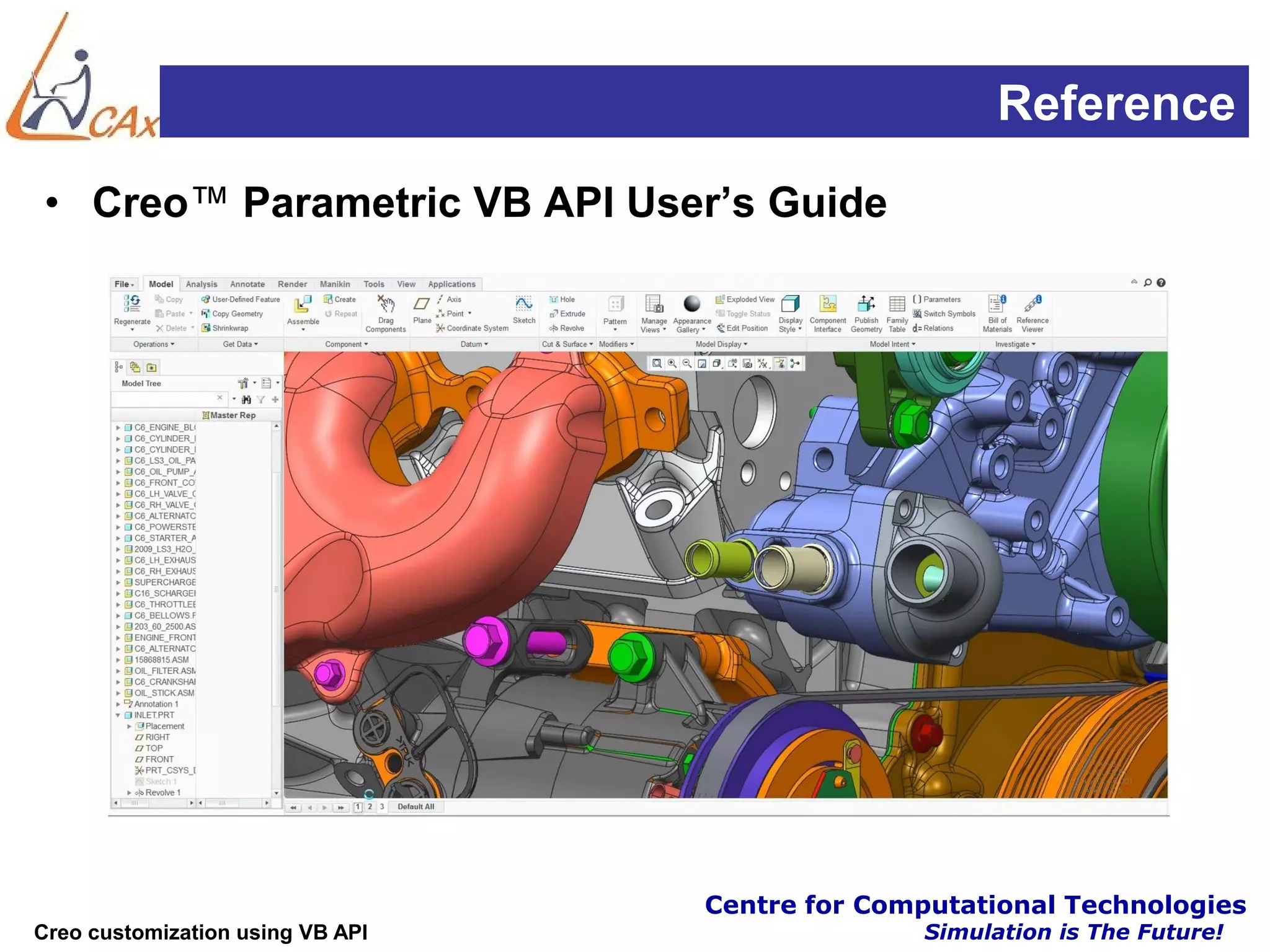 PTC Creo customization using VB API - Lecture 1 - Overview | PDF