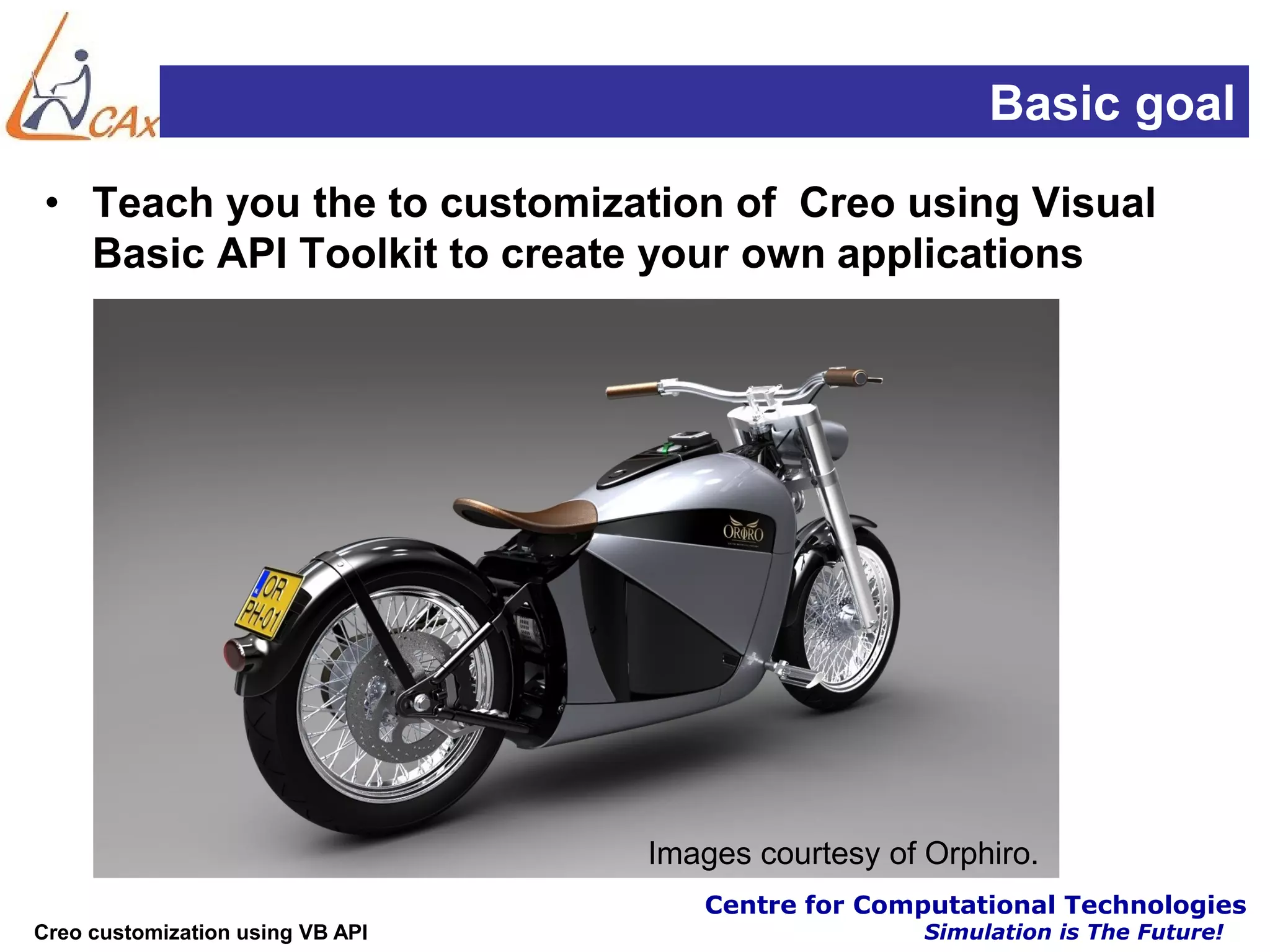 Ptc Creo Customization Using Vb Api Lecture 1 Overview Pdf Web