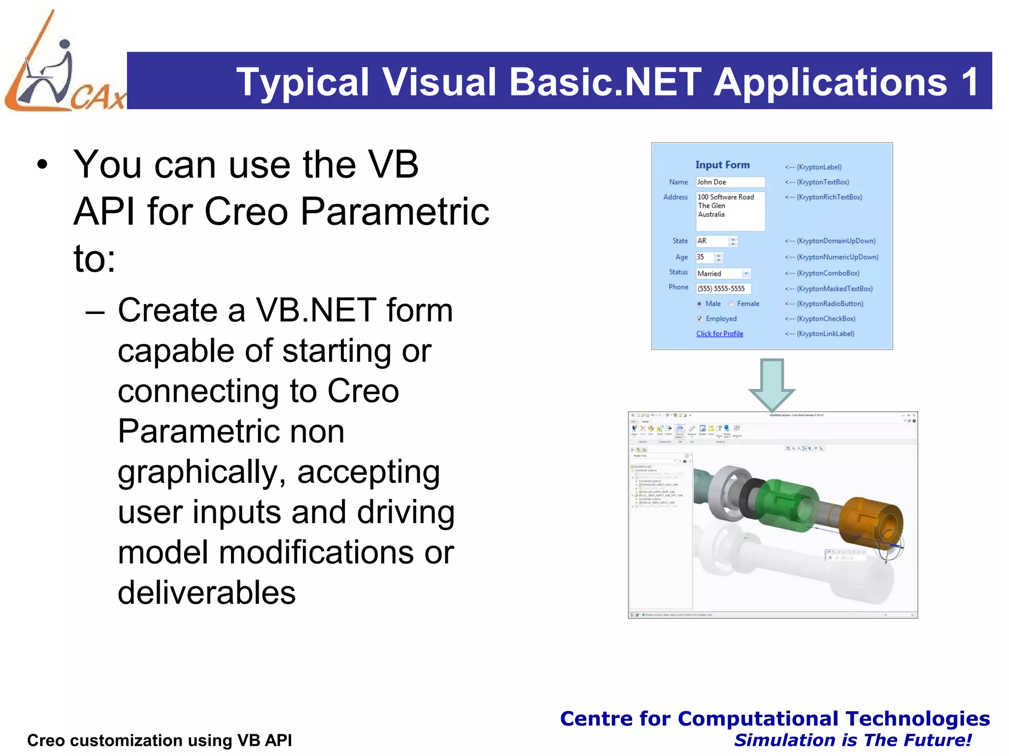 PTC Creo customization using VB API - Lecture 1 - Overview | PDF