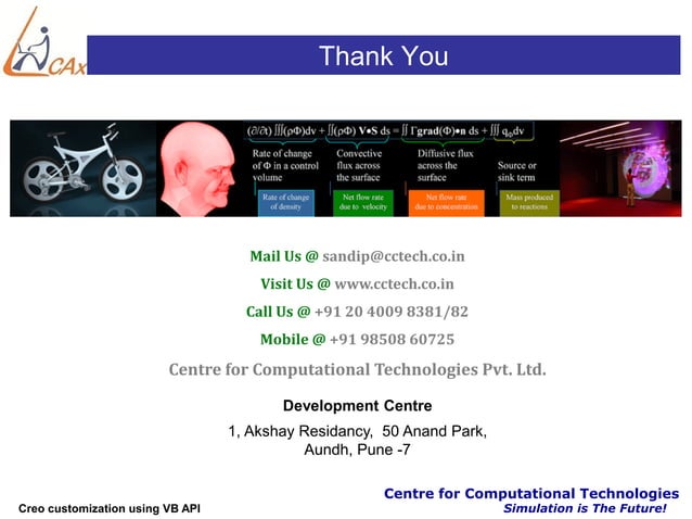 Ptc Creo Customization Using Vb Api Lecture 1 Overview Ppt 