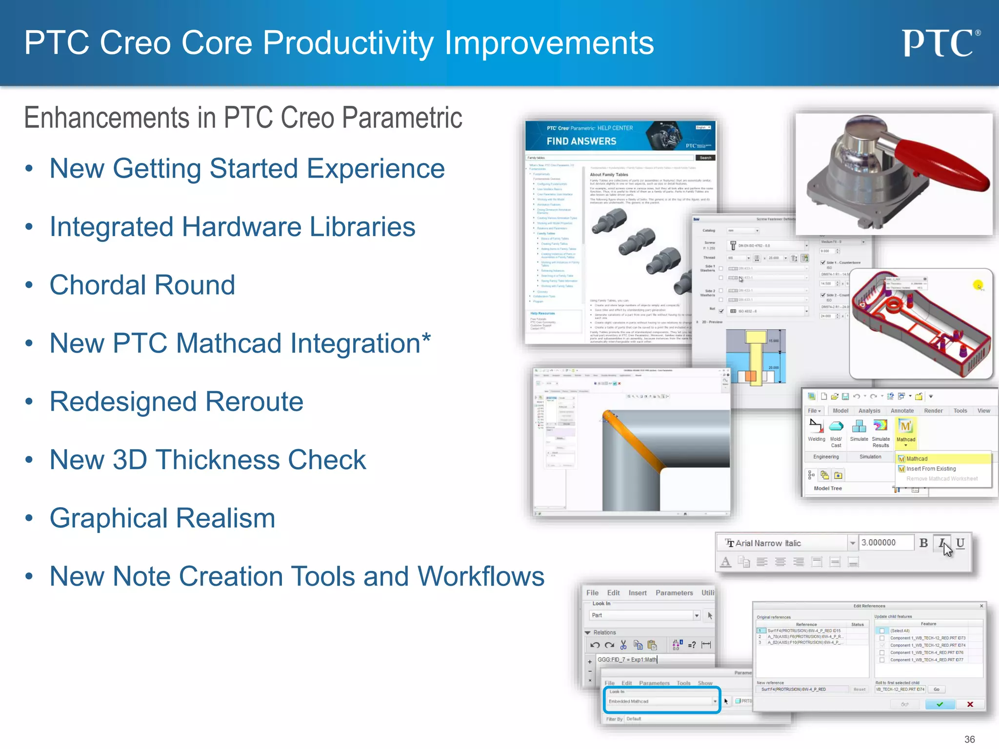 Ptc creo essentials 3.0 overview new features | PPT