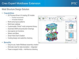 Ptc creo expert moldbase extension (emx) sales presentation | PDF