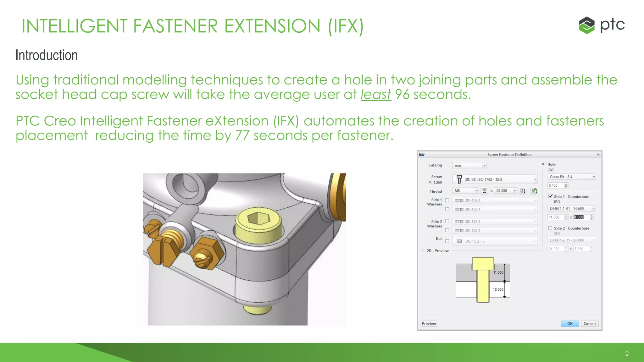 Ptc creo intelligent fastener extension (ifx) | PDF