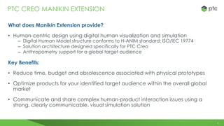 Ptc creo manikin sales presentation | PDF