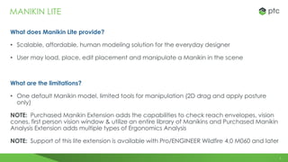 Ptc creo manikin sales presentation | PDF