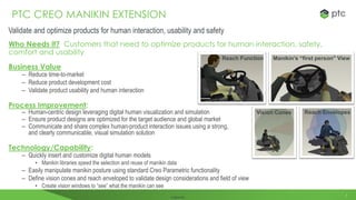Ptc creo manikin sales presentation | PDF